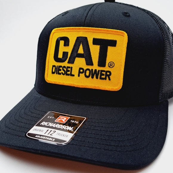 Handmade | Accessories | Caterpillar Diesel Power Retro Vintage Style ...